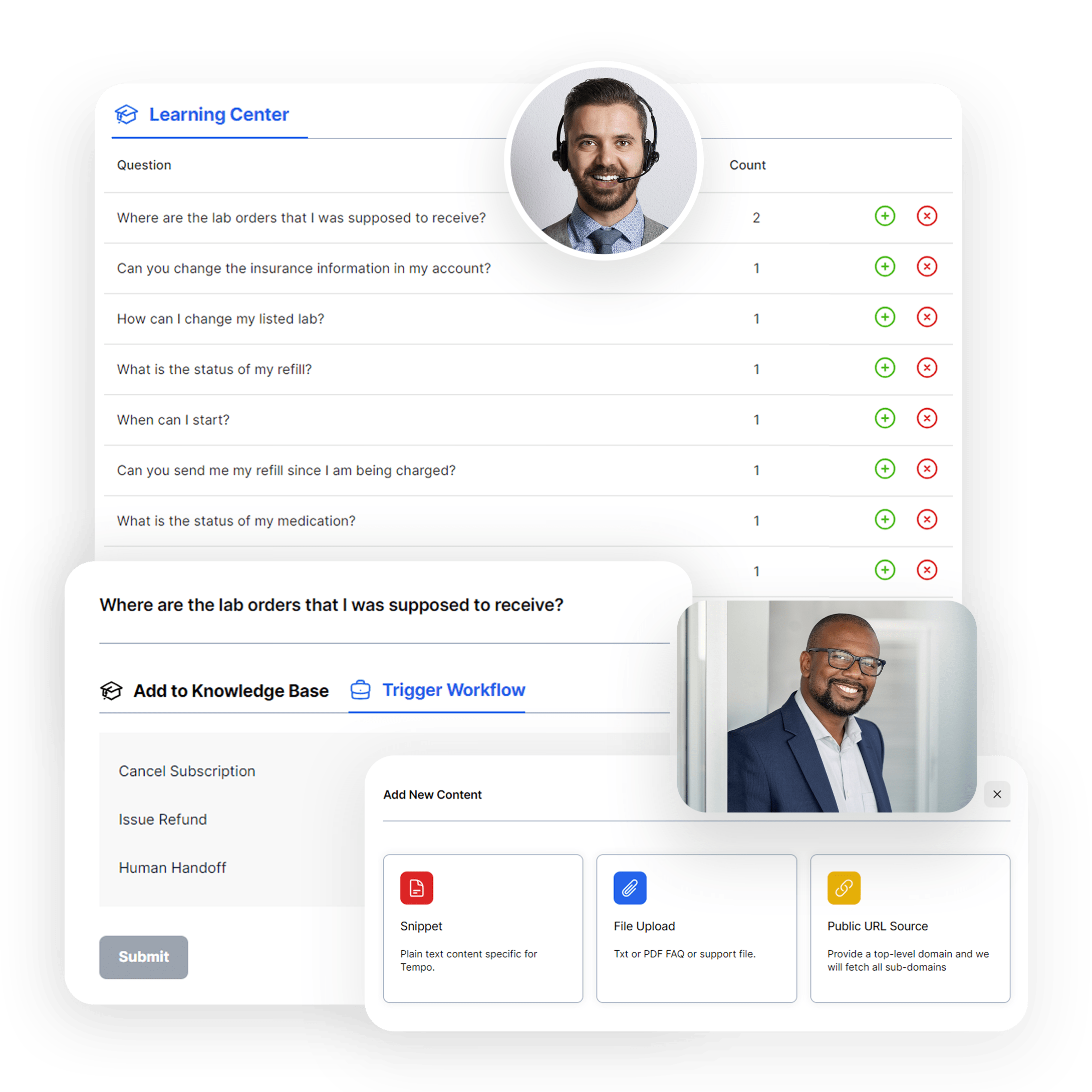 Enhance Support with Chatbot, Email Ticketing, Inbound IVR | Deflection AI